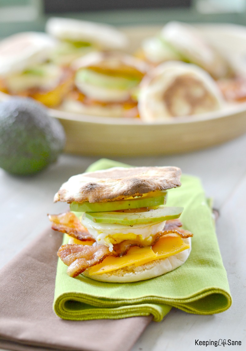 Easy Morning Breakfast Sandwich - Keeping Life Sane