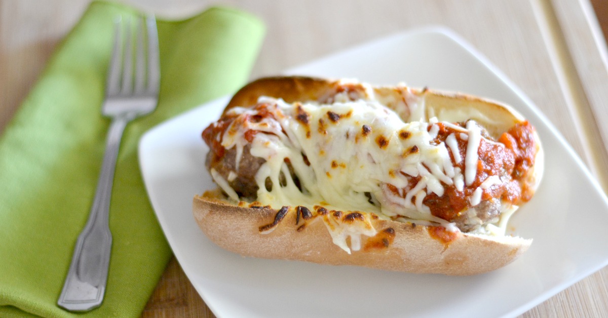 Weeknight Meatball Sub - Keeping Life Sane