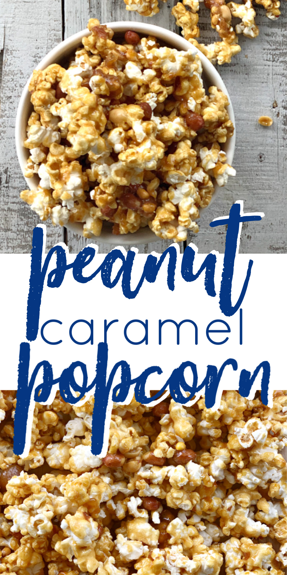 Peanut Caramel Popcorn (Cracker Jacks) - Keeping Life Sane