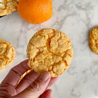 Super Easy Orange Cake Mix Cookies - Keeping Life Sane