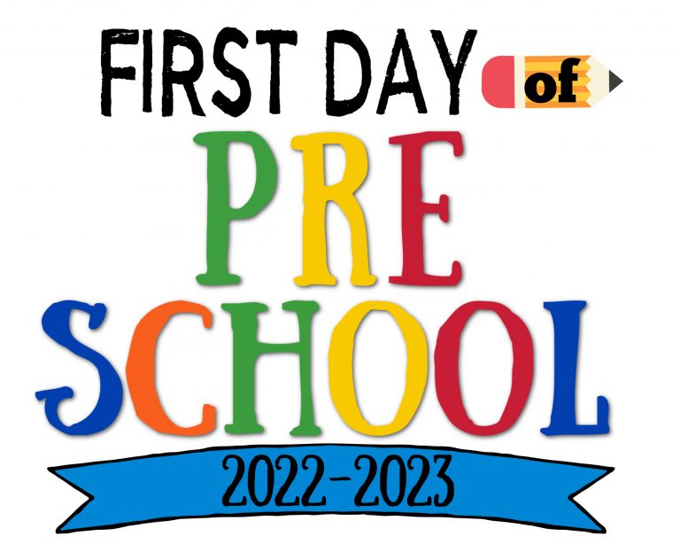 Cute Free First Day of School Sign 2022-2023 - Keeping Life Sane
